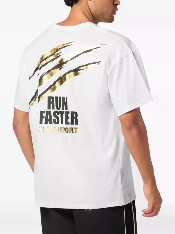 PLEIN SPORT Graphic-print T-shirt - White