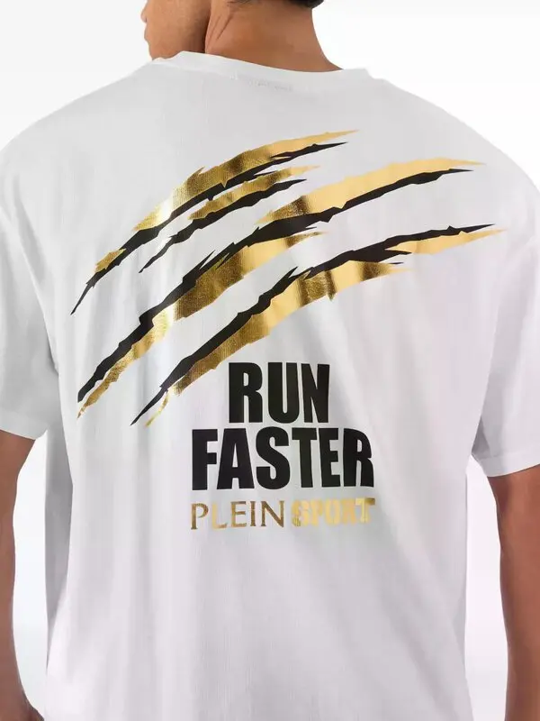 PLEIN SPORT Graphic-print T-shirt - White