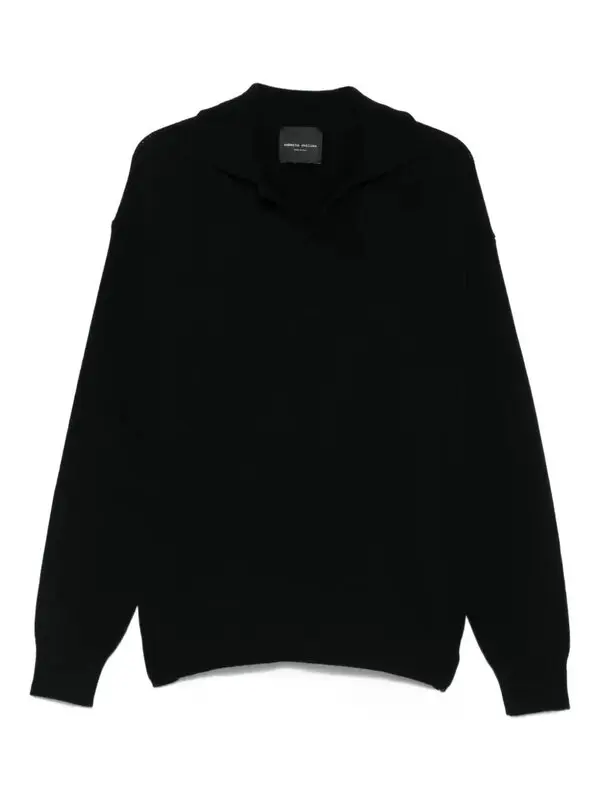 ROBERTO COLLINA Polo-neck Sweater