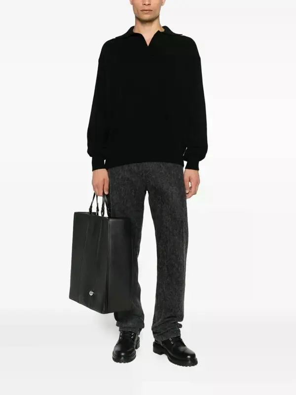 ROBERTO COLLINA Polo-neck Sweater