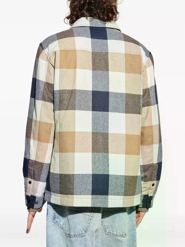 Woolrich Checked Shirt Jacket - Neutrals
