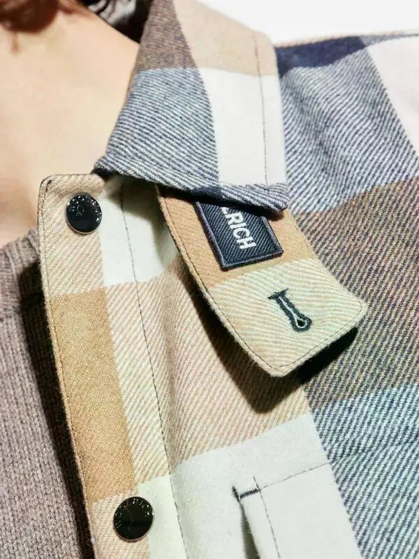 Woolrich Checked Shirt Jacket - Neutrals