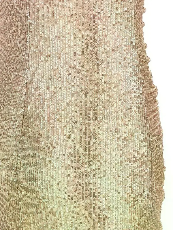 Norma Kamali Sequin-embellished Strapless Dress