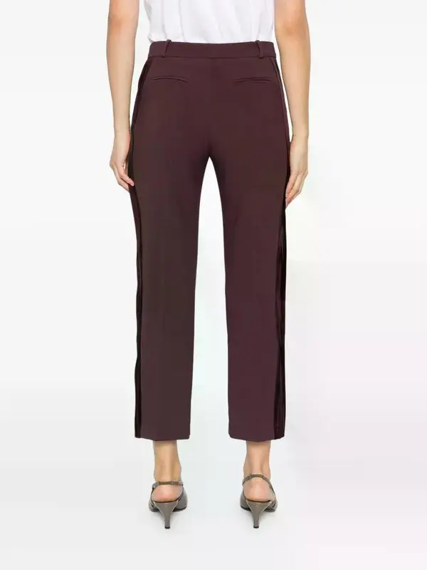 Elisabetta Franchi Side-stripe Split-hem Trousers
