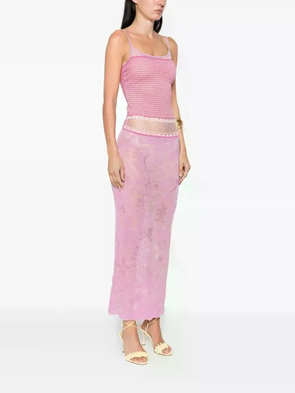ROBERTA EINER Delicate Maxi Dress - Pink