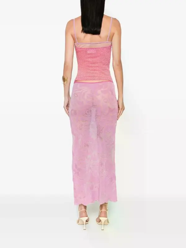 ROBERTA EINER Delicate Maxi Dress - Pink