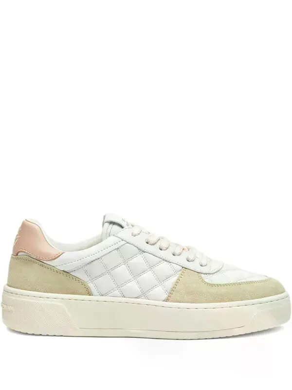 STUART WEITZMAN Quilted Platform Trainers