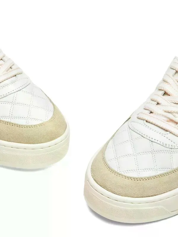 STUART WEITZMAN Quilted Platform Trainers