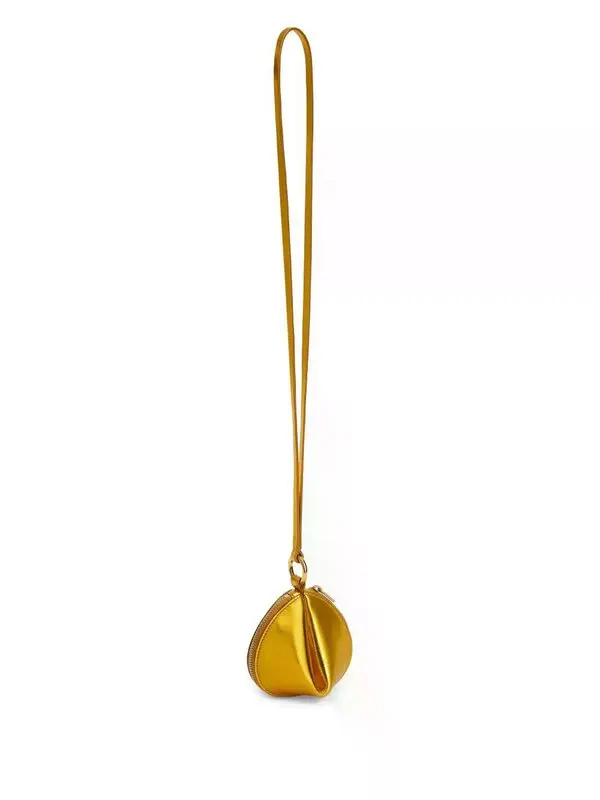 JIL SANDER Fortune Cookie Keyring - Yellow