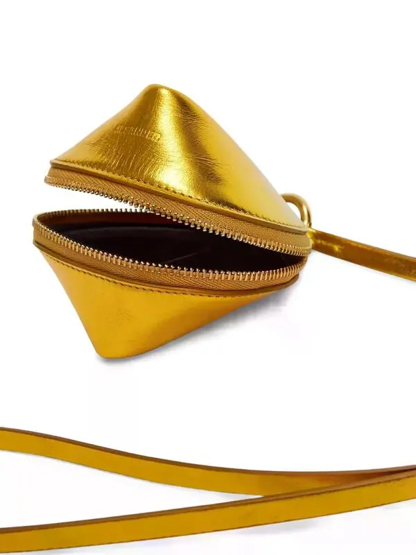 JIL SANDER Fortune Cookie Keyring - Yellow