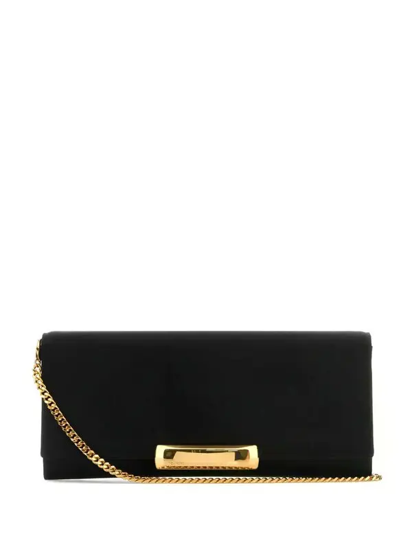 TOM FORD Mini Flap Clutch - Black