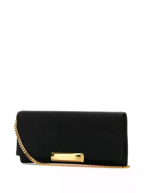 TOM FORD Mini Flap Clutch - Black