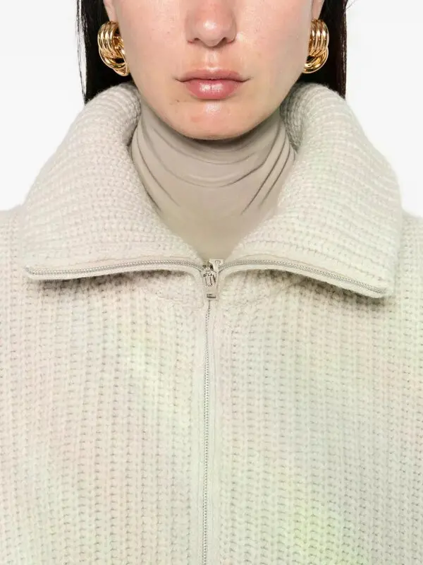Herno High-neck Zip-up Cardigan
