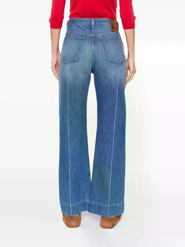 Valentino Garavani Cropped Flared Jeans