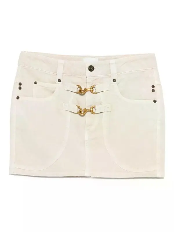 Isabel Marant Paulina Mini Skirt - Neutrals