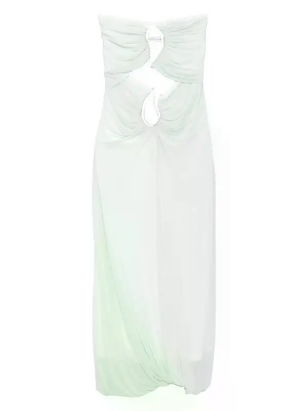Christopher Esber Strapless Maxi Dress With Cutouts