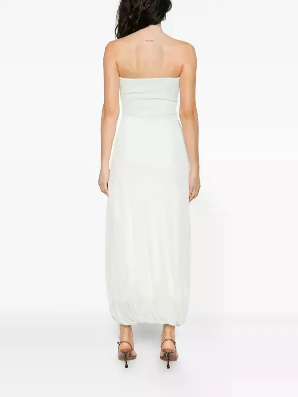 Christopher Esber Strapless Maxi Dress With Cutouts