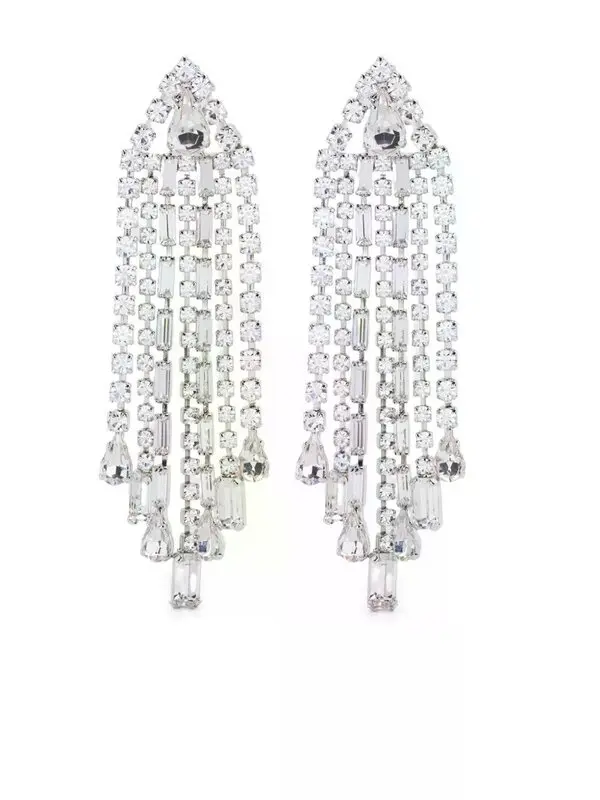 Magda Butrym Crystal-embellished Earrings - Silver