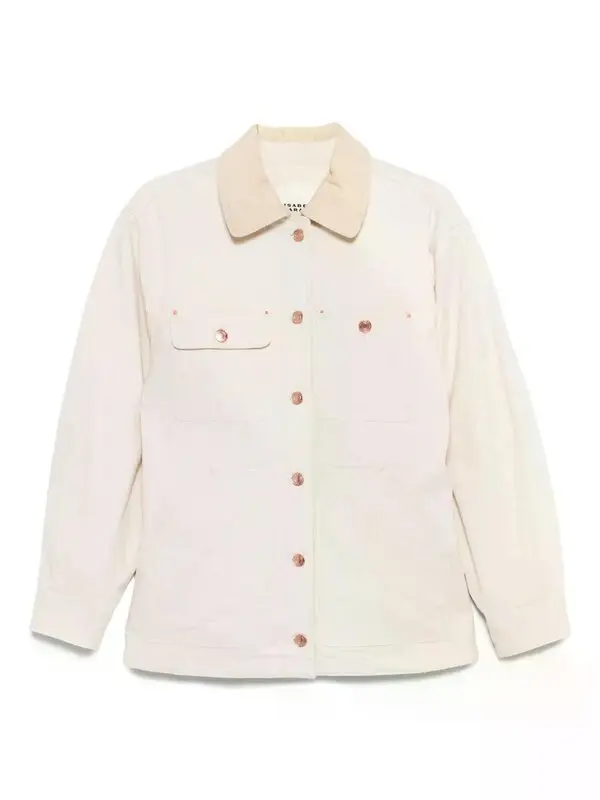 Isabel Marant Étoile Ninon Cotton Jacket - Neutrals