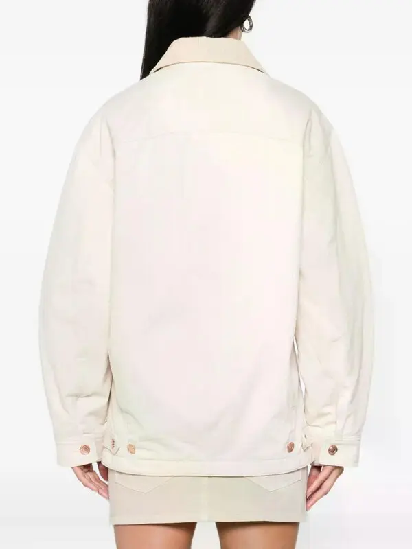 Isabel Marant Étoile Ninon Cotton Jacket - Neutrals