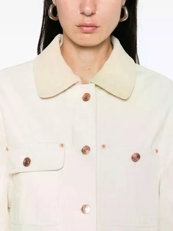 Isabel Marant Étoile Ninon Cotton Jacket - Neutrals