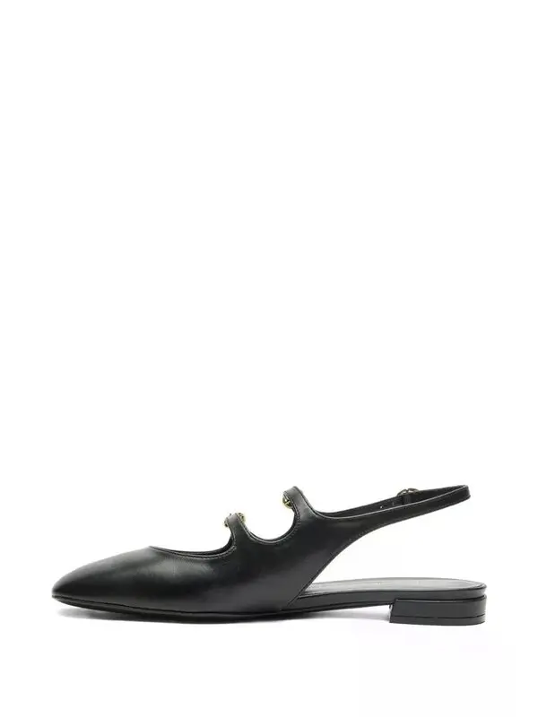 STUART WEITZMAN Slingback Buckle Flats