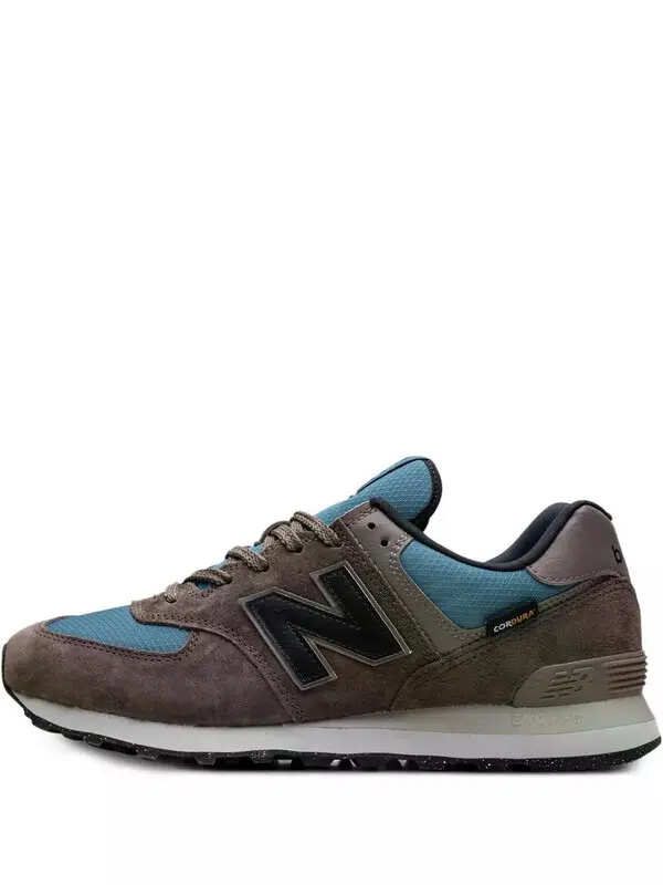 NEW BALANCE 574 Cordura Sneakers - Brown