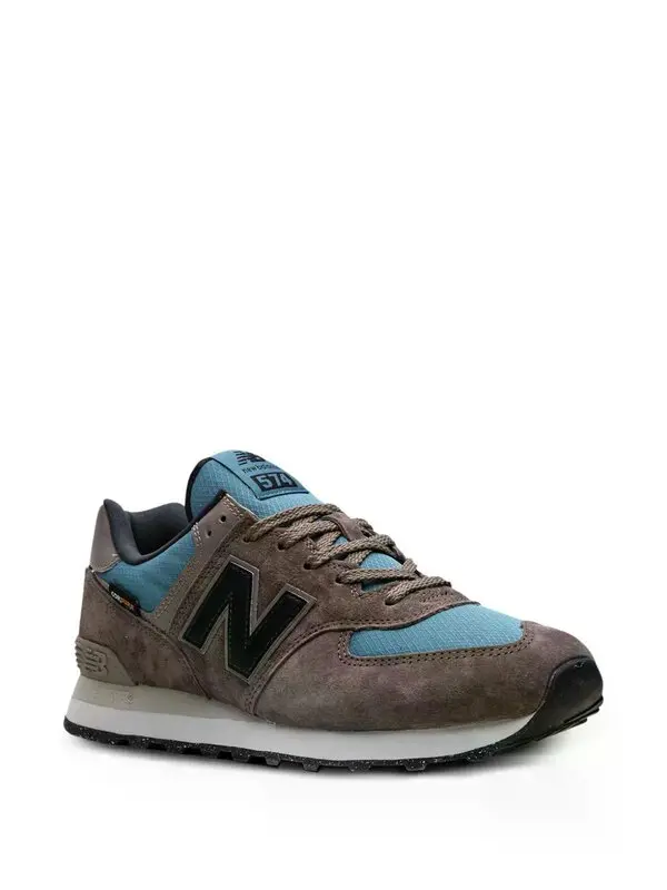 NEW BALANCE 574 Cordura Sneakers - Brown