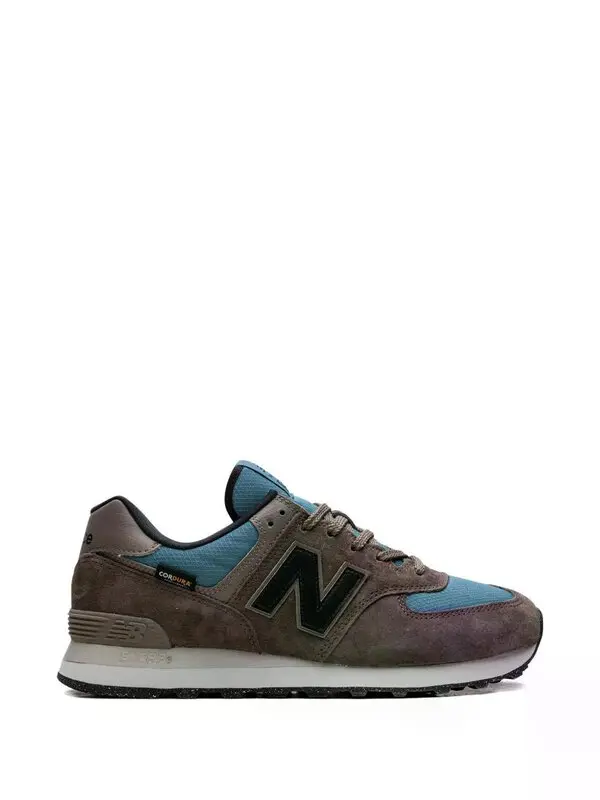 NEW BALANCE 574 Cordura Sneakers - Brown