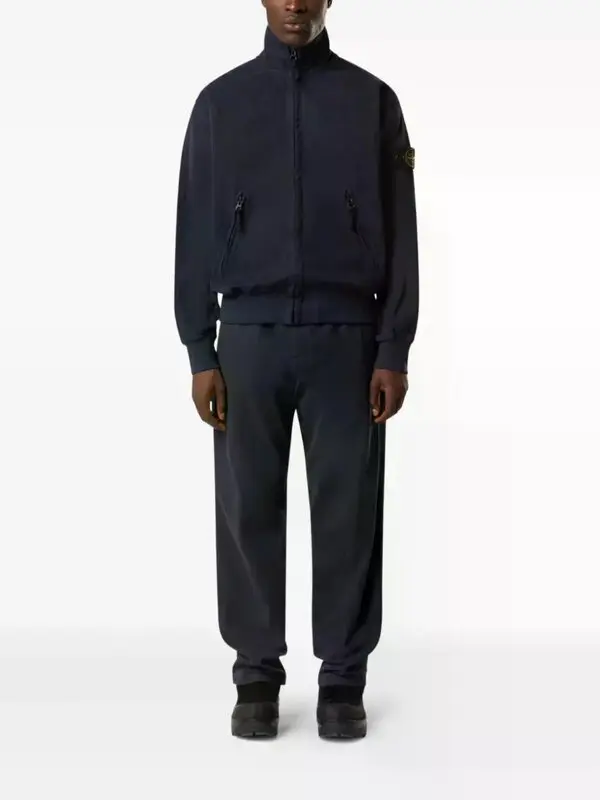 Stone Island Zip-fastening Welt-pockets Sweatshirt