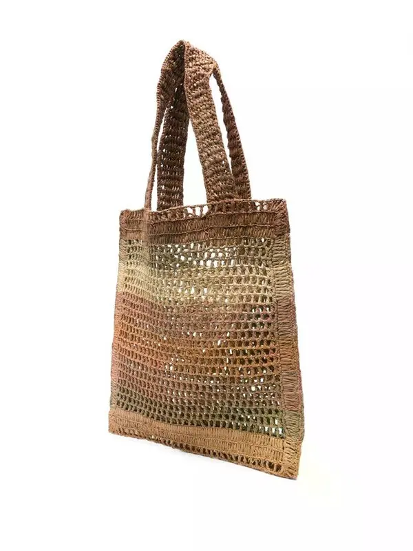 Chloé Raffia Tote Bag - Neutrals