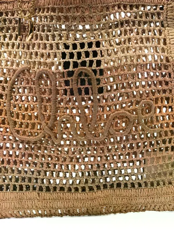 Chloé Raffia Tote Bag - Neutrals