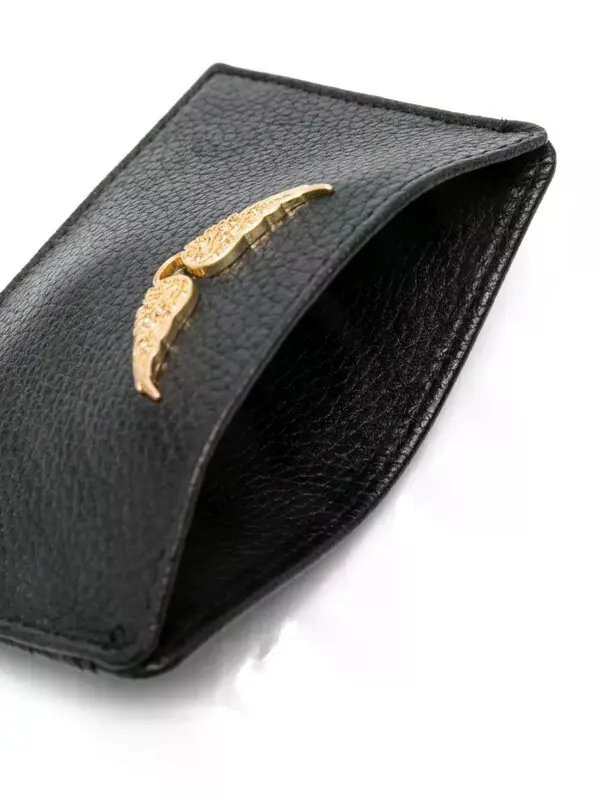 Zadig&Voltaire Zv Pass Leather Card Holder - Black