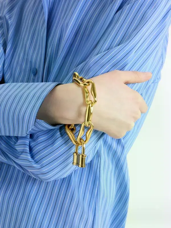 PATOU Padlock Chain Bracelet