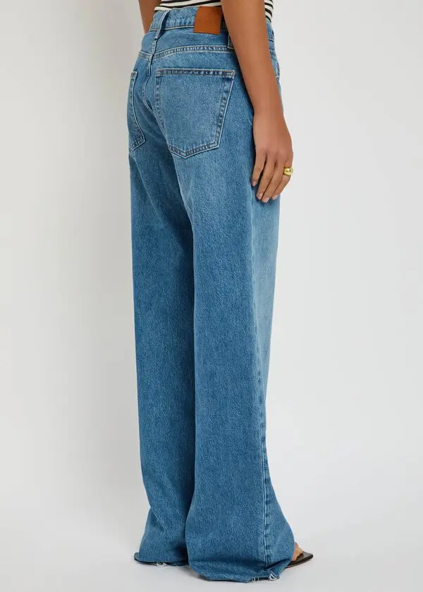 ANINE BING Hugh Wide-leg Jeans