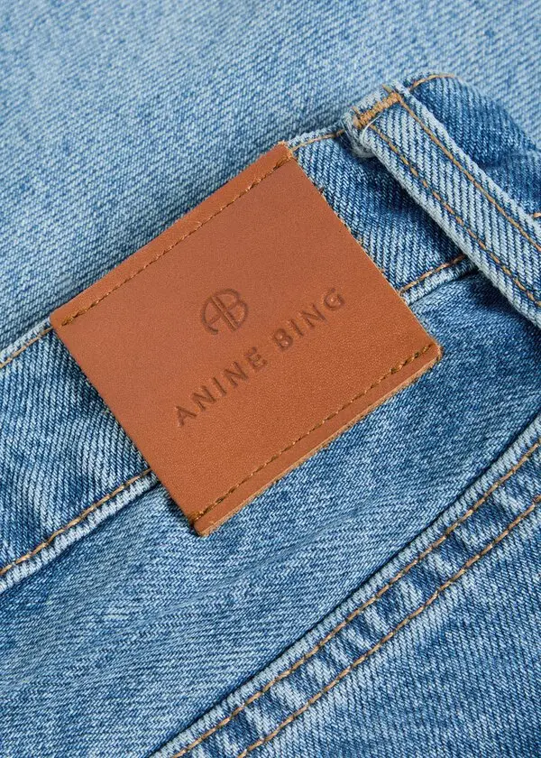 ANINE BING Hugh Wide-leg Jeans