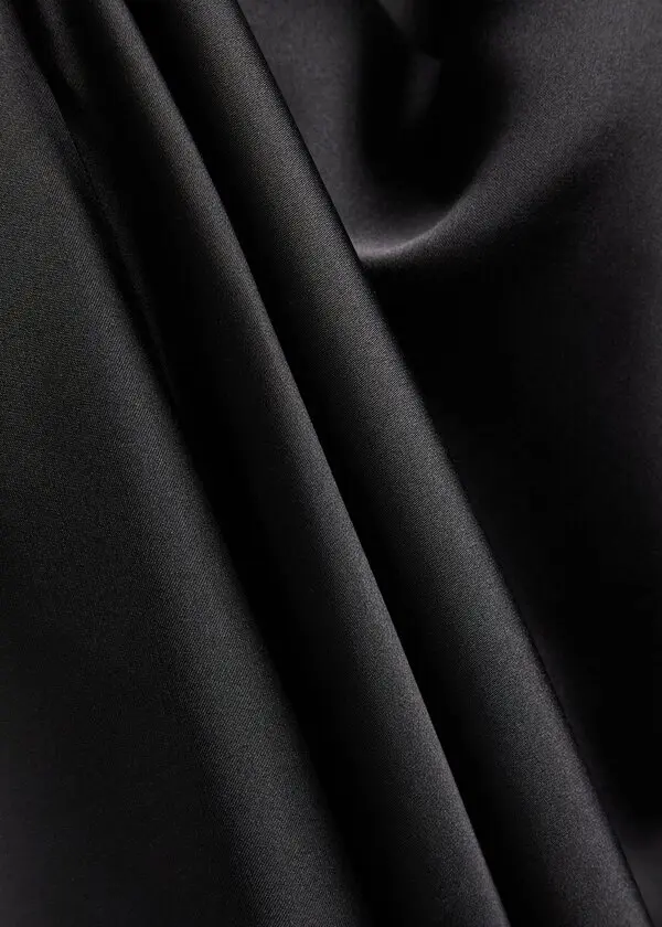 ANINE BING Silk-blend Mini Dress