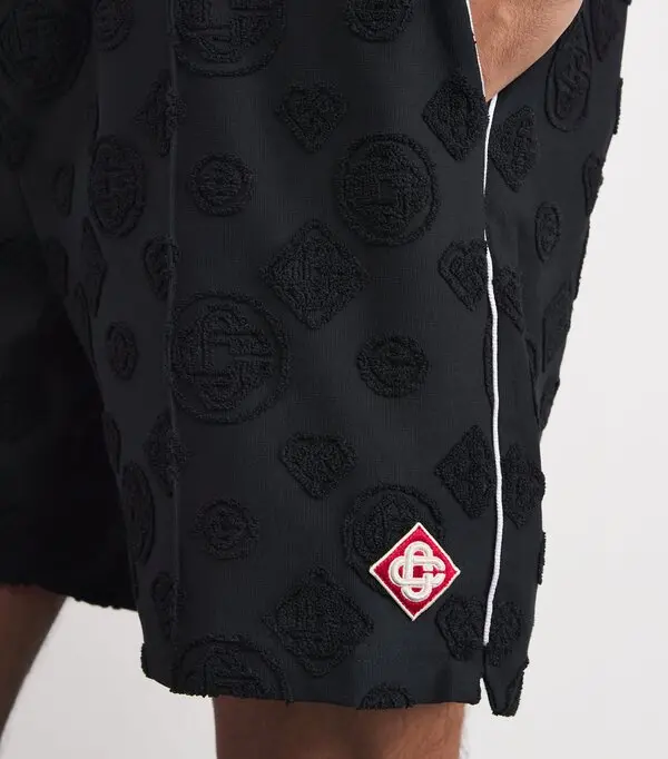 Casablanca Towelling Monogram Shorts