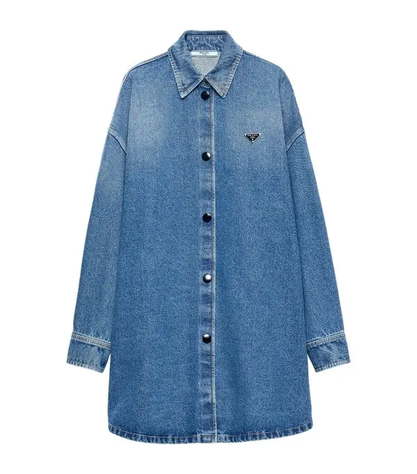 Prada Denim Oversized Shirt