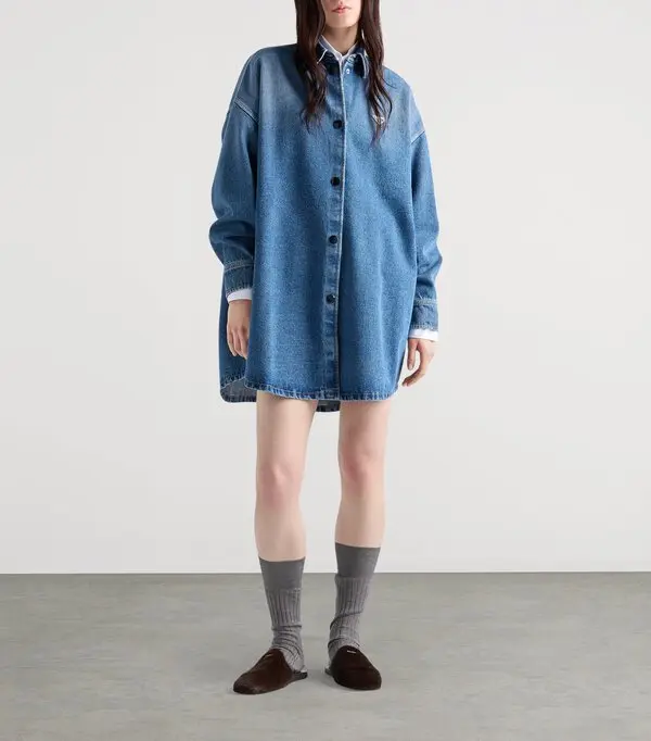 Prada Denim Oversized Shirt