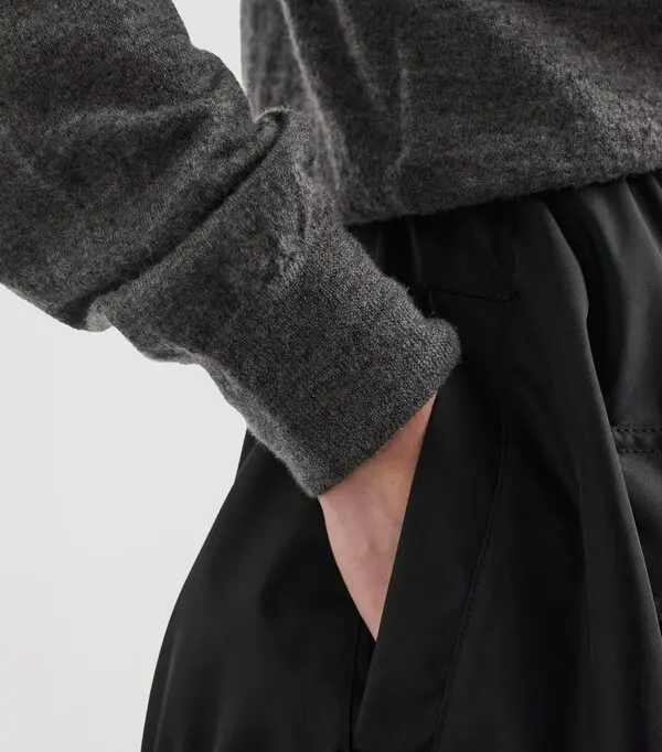 Prada Re-nylon Circle Midi Skirt