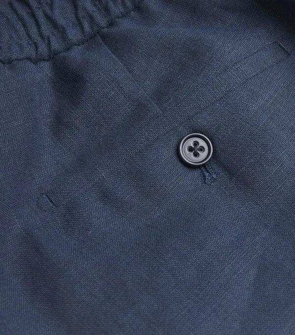 Ralph Lauren Purple Label Linen Davis Trousers
