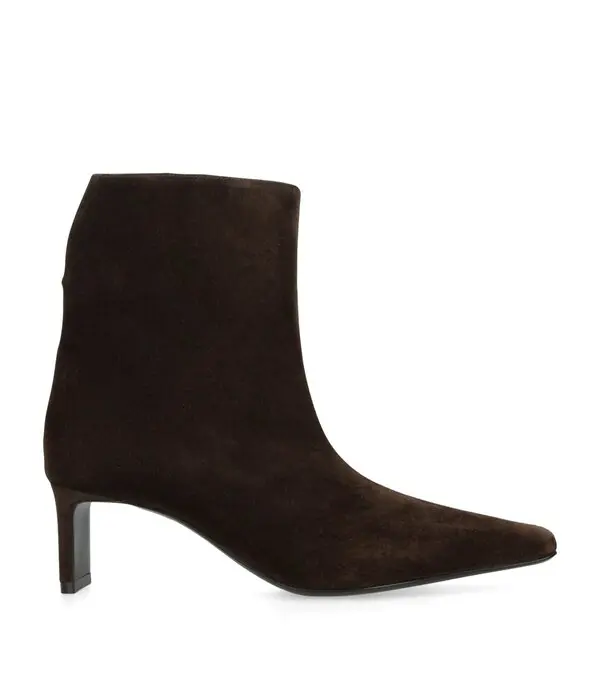 Khaite Ona Ankle Boots 55 - Brown