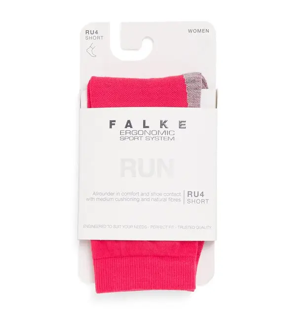 Falke Ru4 Endurance Running Short Socks - Pink