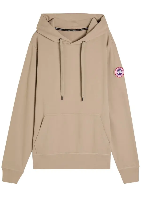 Canada Goose Huron Hooded Cotton Sweatshirt - Beige