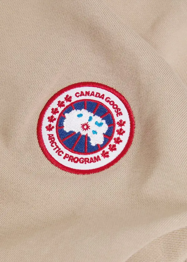 Canada Goose Huron Hooded Cotton Sweatshirt - Beige