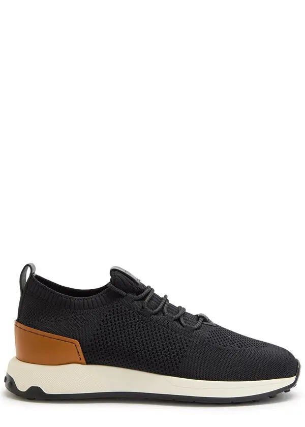 TOD'S Calzino Knitted Sneakers - Black