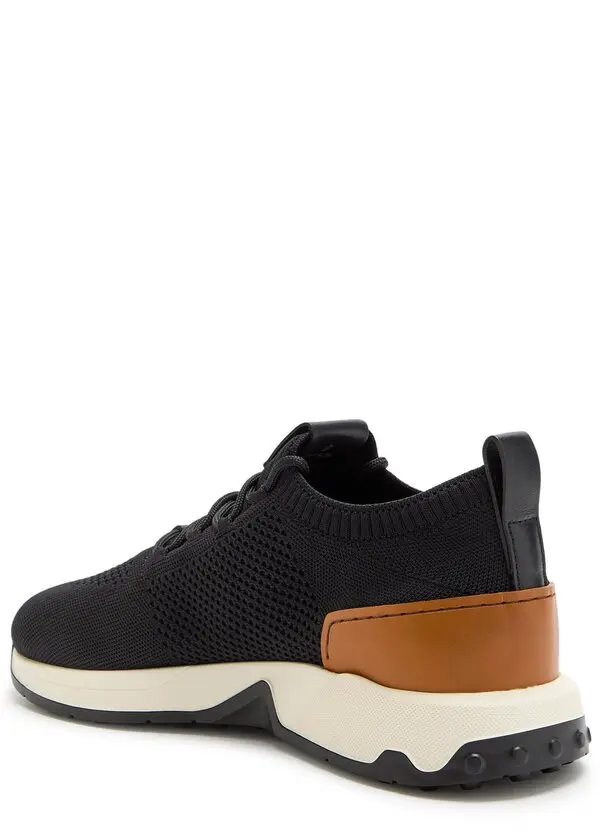 TOD'S Calzino Knitted Sneakers - Black