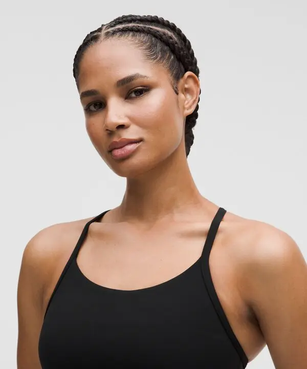 Lululemon Flow Y Mid-support Bra - Black