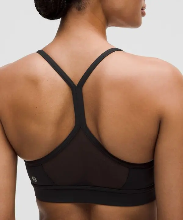 Lululemon Flow Y Mid-support Bra - Black